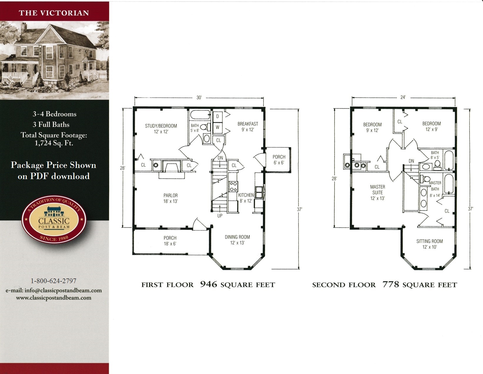 The Victorian | Northeastern Log Homes