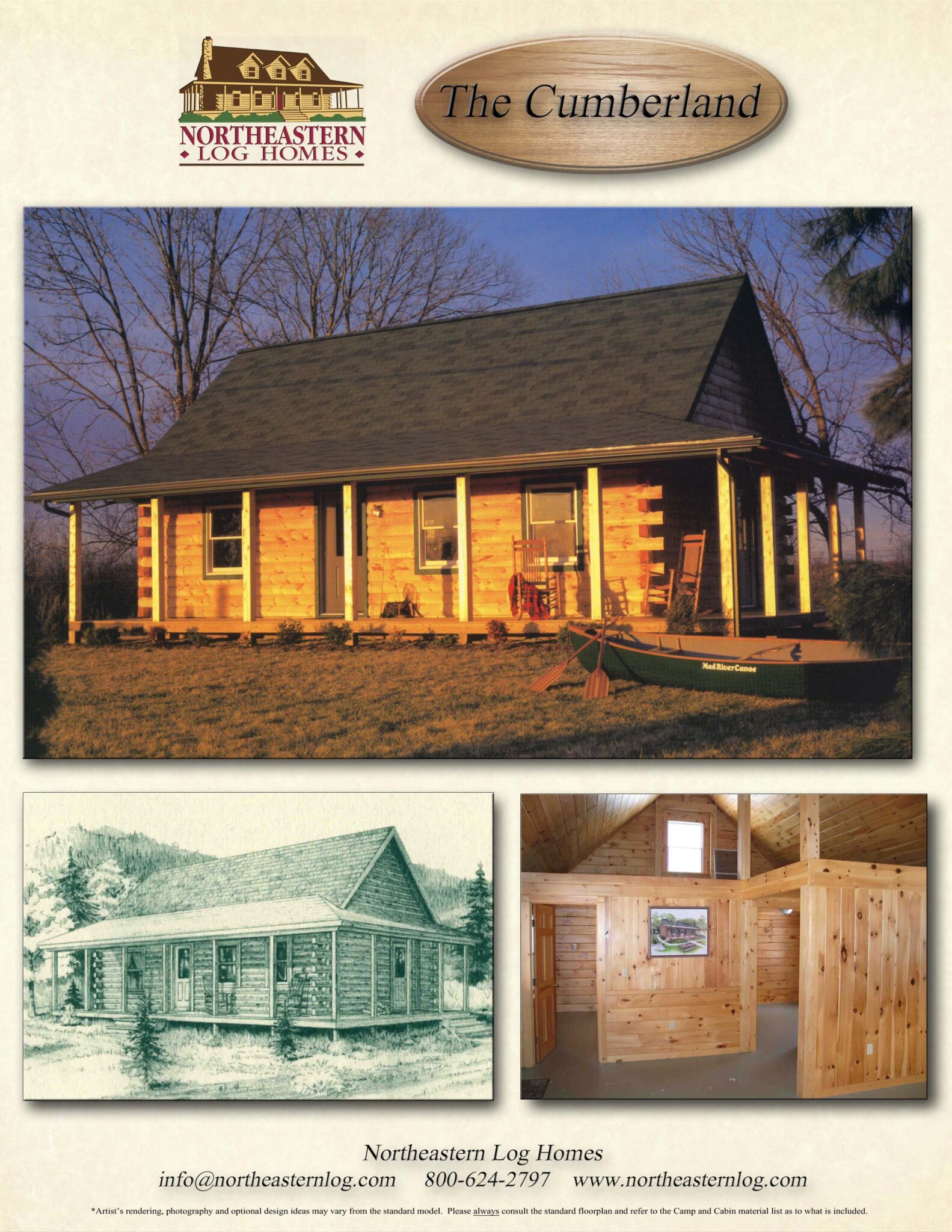 The Cumberland | Northeastern Log Homes