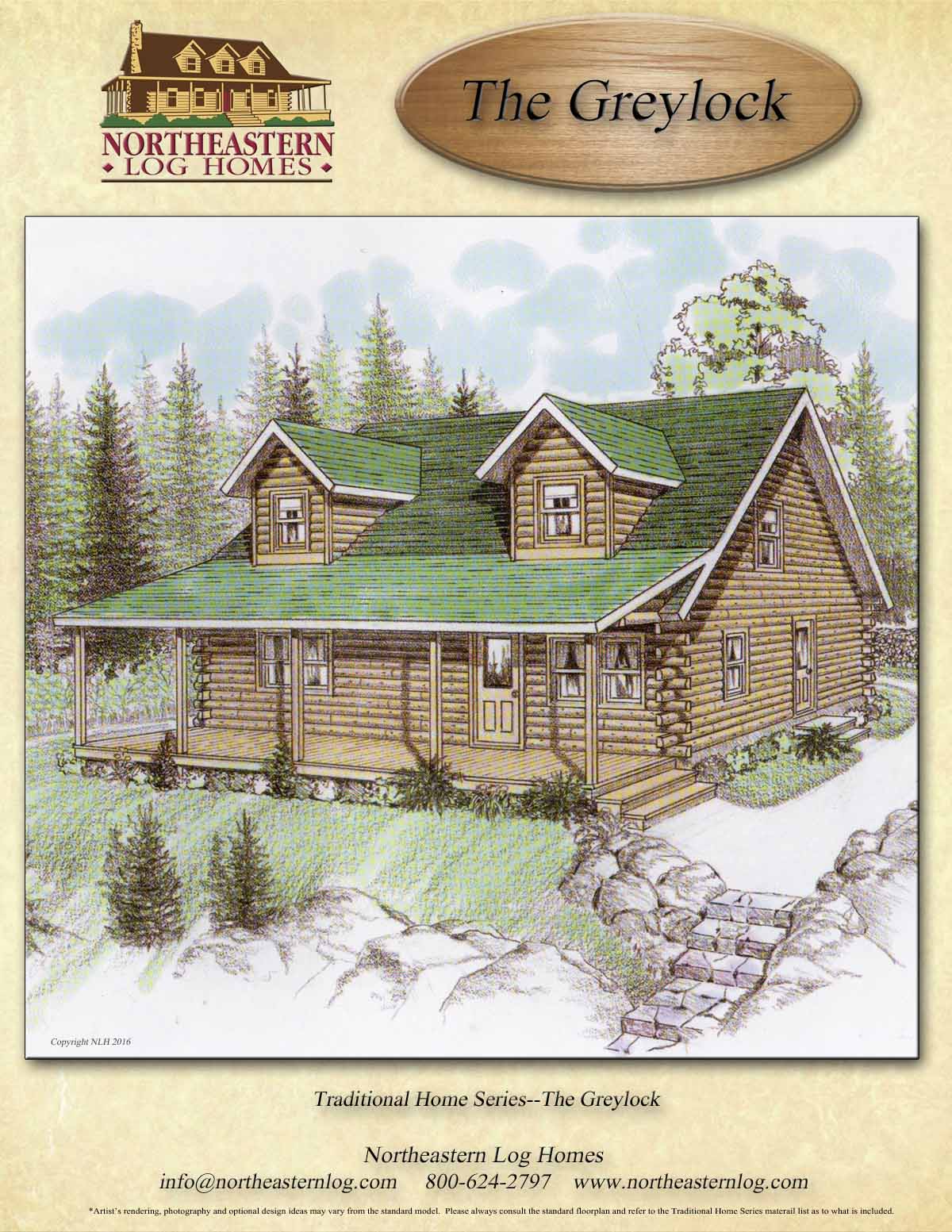 The Greylock | Northeastern Log Homes
