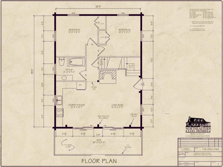 The Spaulding | Northeastern Log Homes