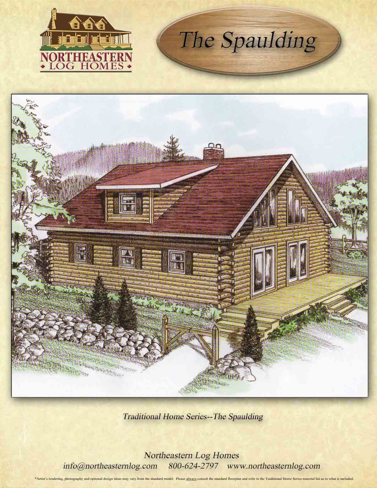 The Spaulding | Northeastern Log Homes