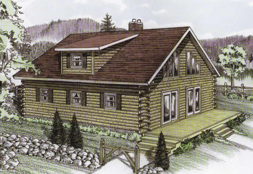 The Spaulding | Northeastern Log Homes