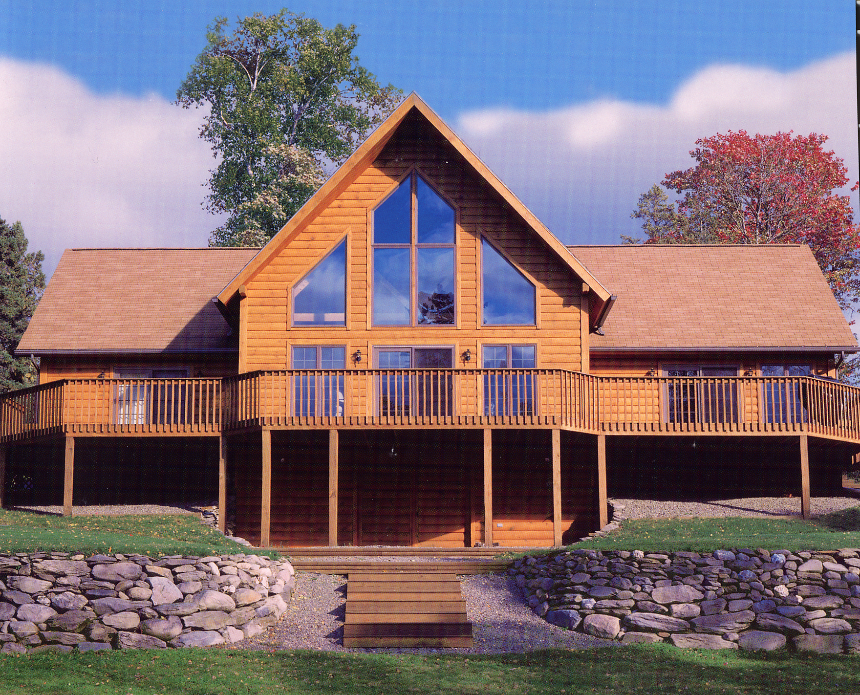 The Franconia | Northeastern Log Homes