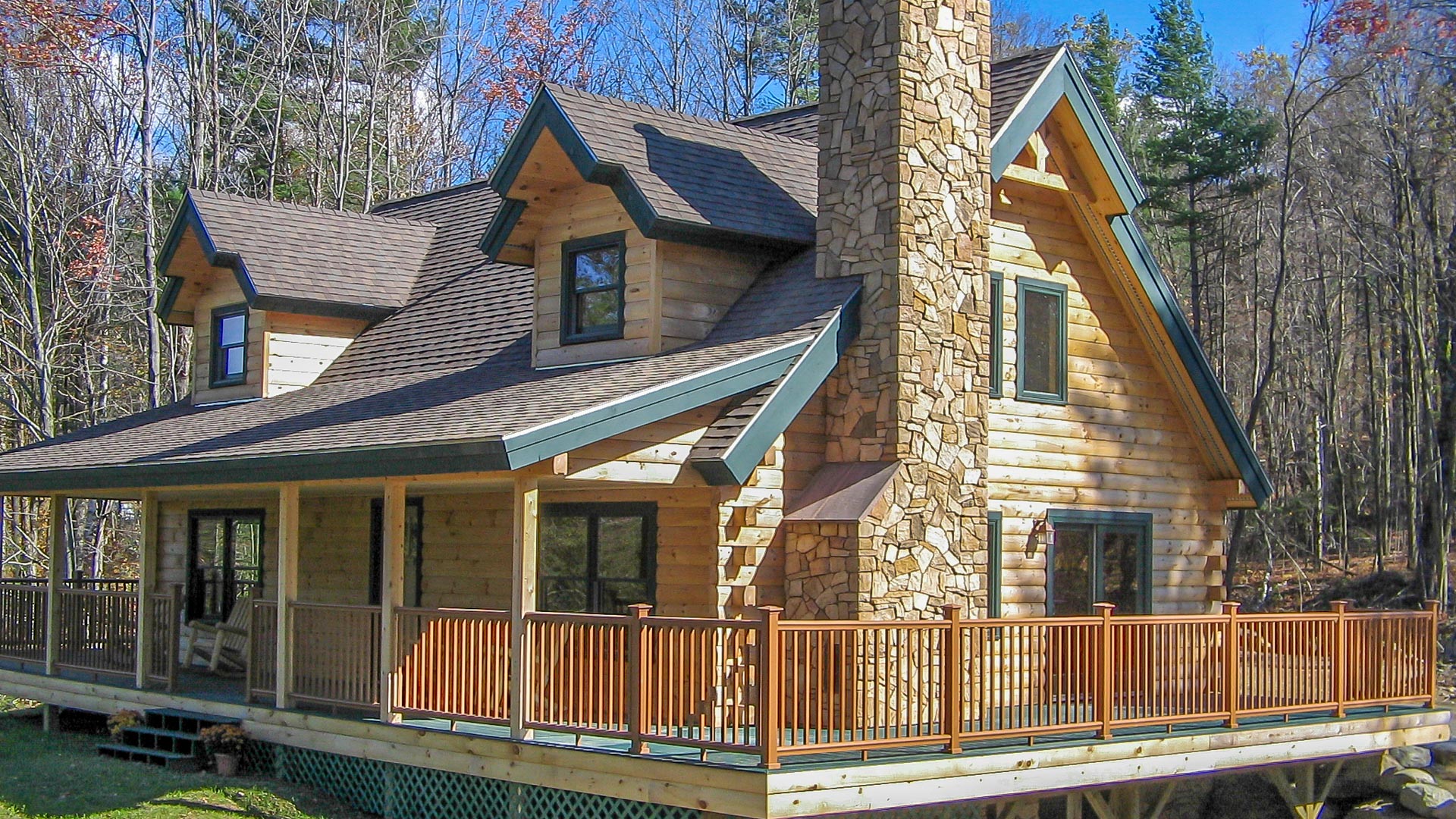 The Brookfield | Northeastern Log Homes