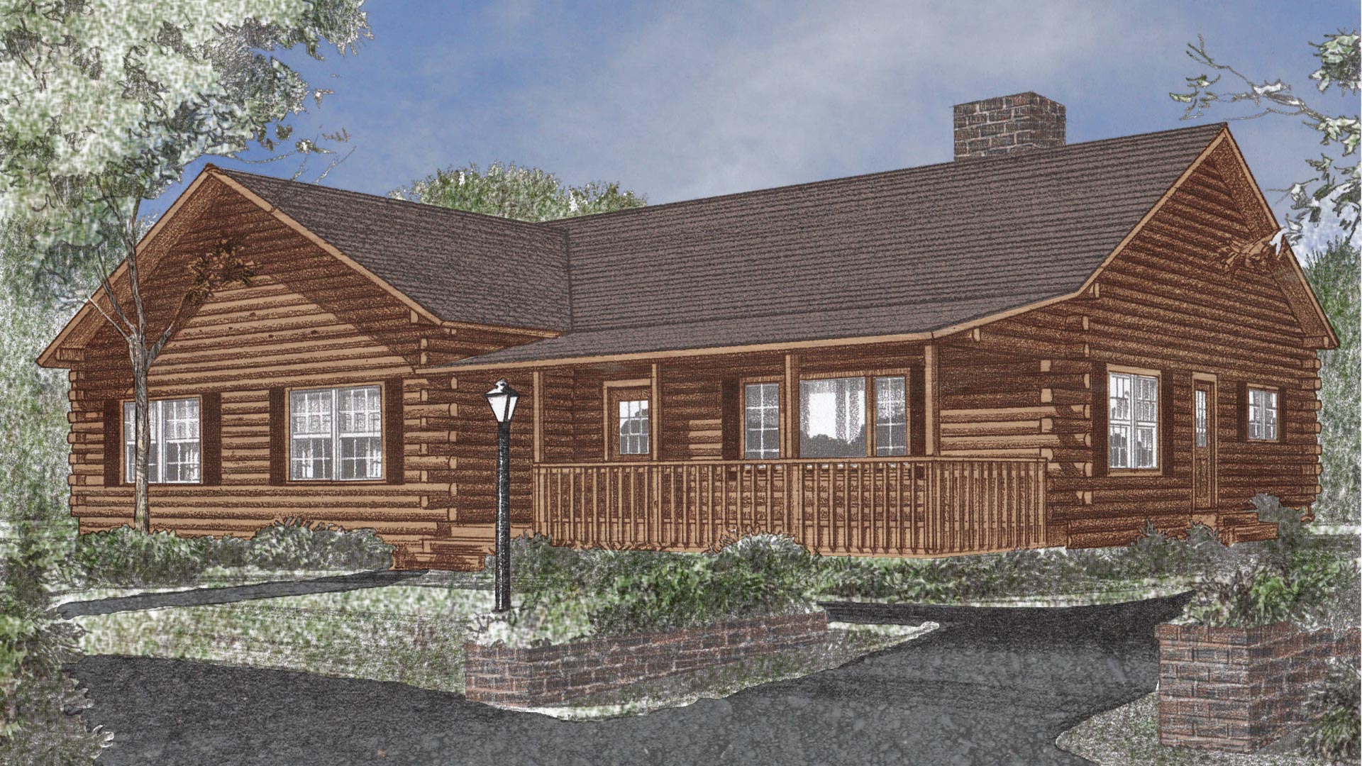 The Kentuckian | Northeastern Log Homes