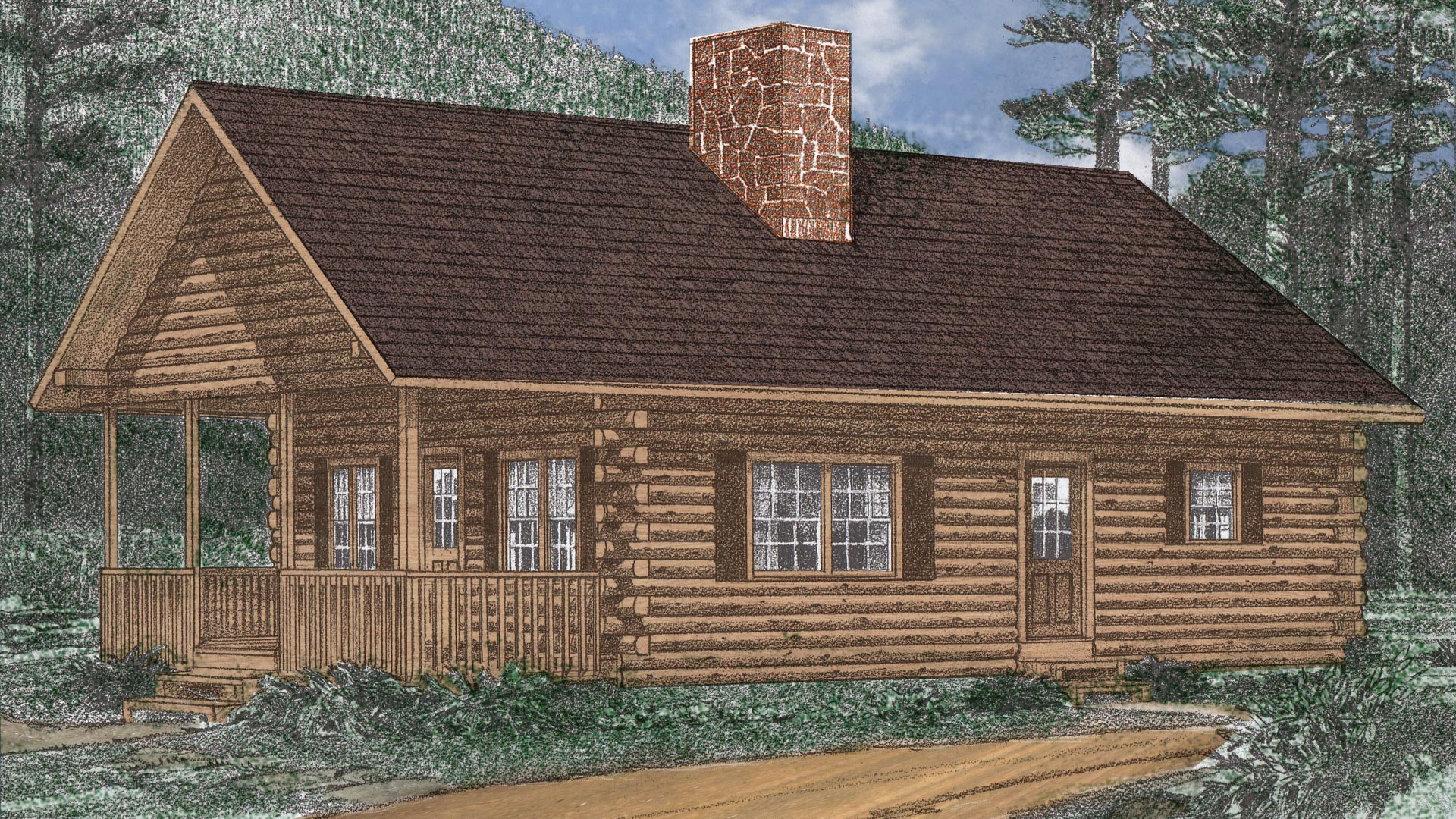 The Kineo | Northeastern Log Homes