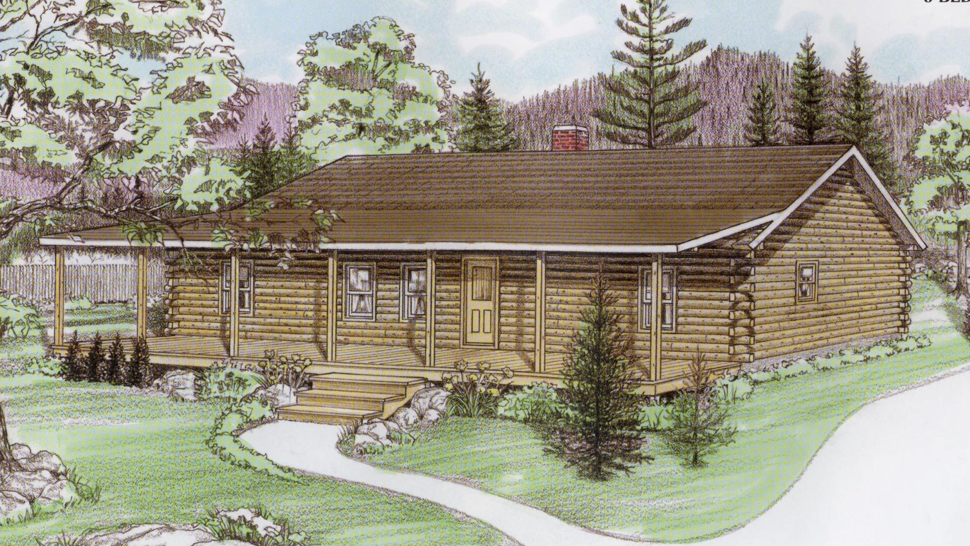 The Mansfield | Northeastern Log Homes