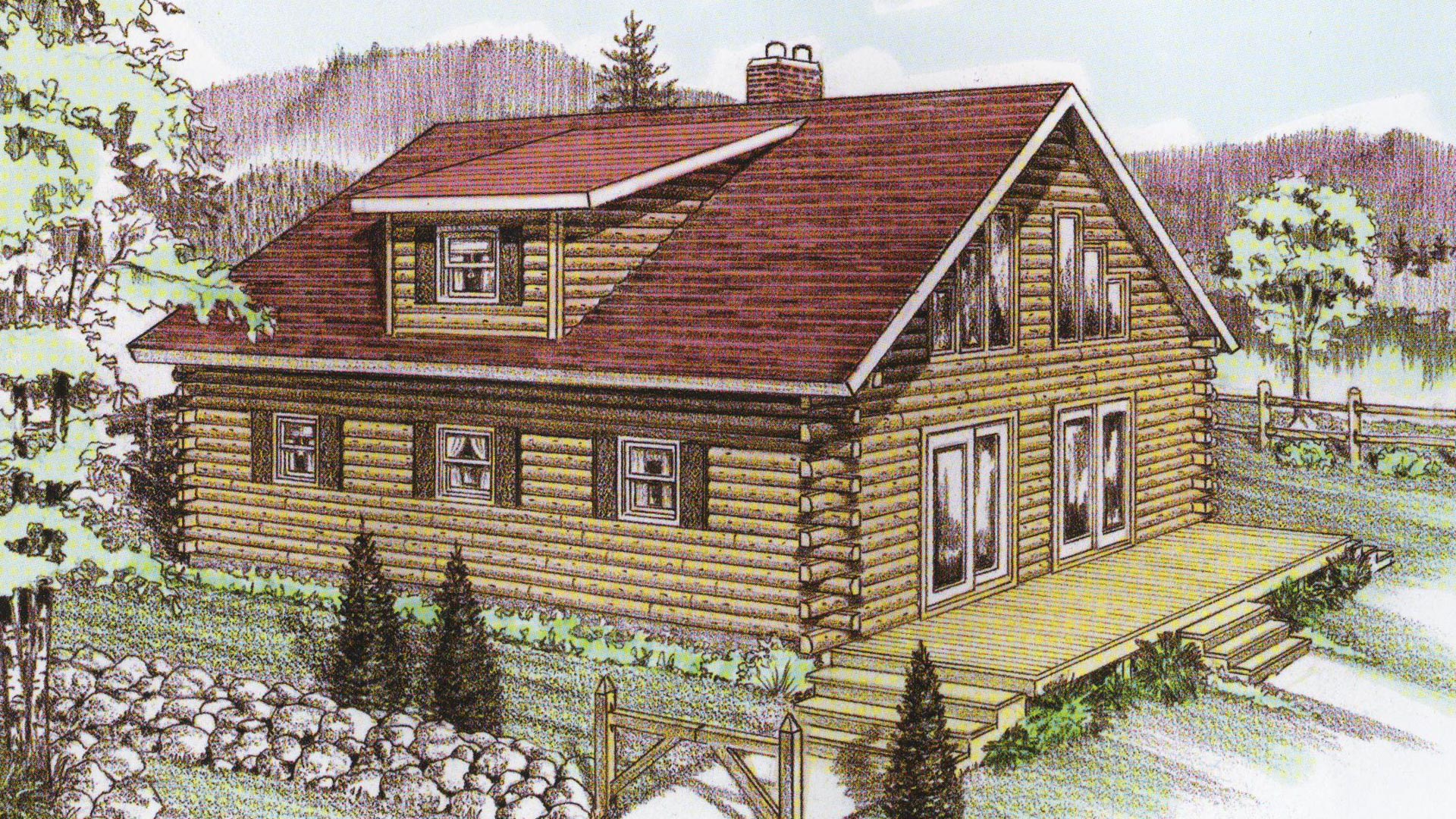 The Spaulding | Northeastern Log Homes
