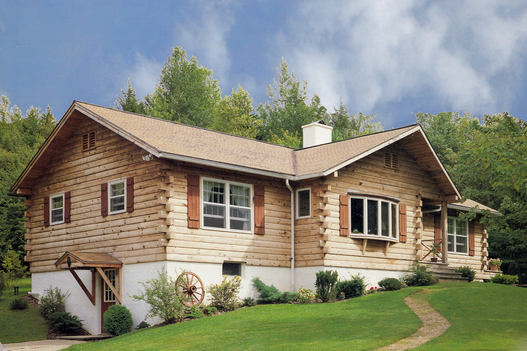 The Burlington | Northeastern Log Homes