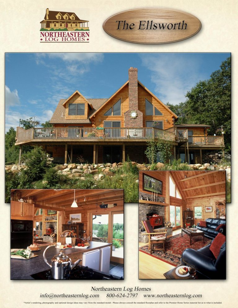 The Ellsworth | Northeastern Log Homes